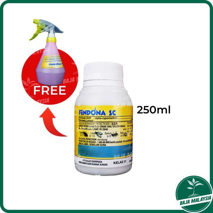 BASF Fendona FC 250ML Alpha-Cypermethrin 1.47% Insecticide Bed Bug ...
