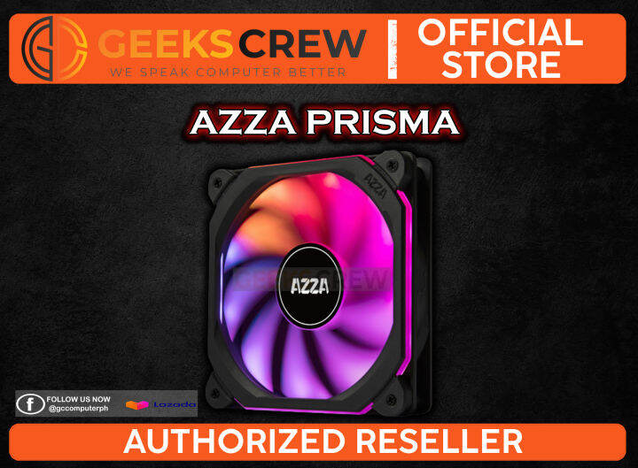 Azza Prisma Digital RGB/120mm/1*Fan | Lazada PH