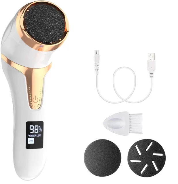 Electric Pedicure Tools Foot Care File Leg Heels Remove Hard Cracked ...