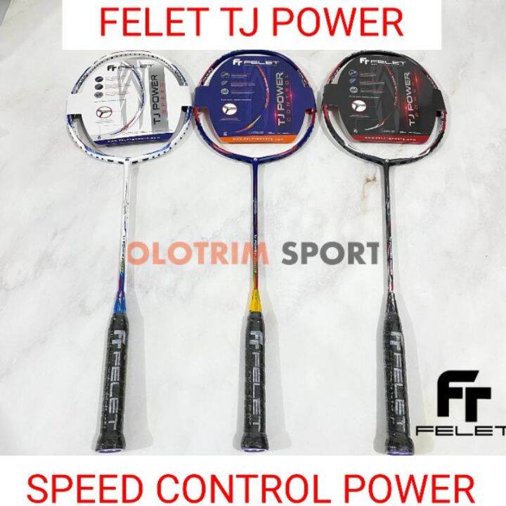 Raket Badminton FELET TJ POWER SPEED CONTROL TECH TjPower Original ...