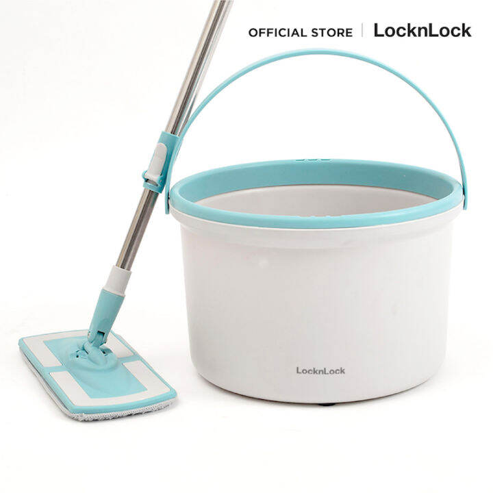 LocknLock ไม้ถูพื้นพร้อมถังปั่นน้ำ Compact Spin Mop รุ่น ETM973 ...