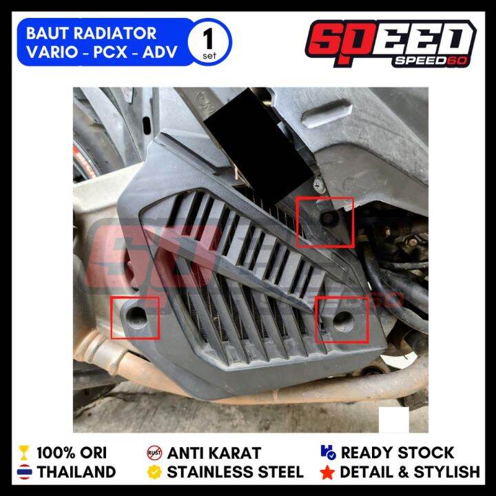 Baut Radiator Vario 125 Vario 150 Vario New Baut Probolt Thailand ...
