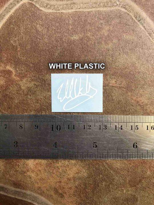 Edward Eddie Van Halen Signed Sticker Signature Autograph Logo ...