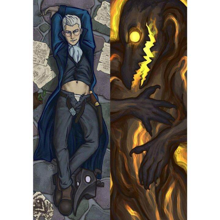 Percy & Orthax Critical Role Vox Machina Body Pillow Case | Lazada