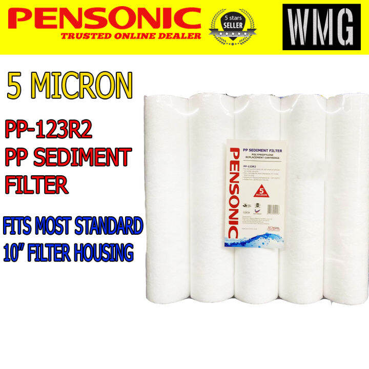 Pensonic PP Sediment Filter for 10" Water Housing PP-123R2 | Lazada