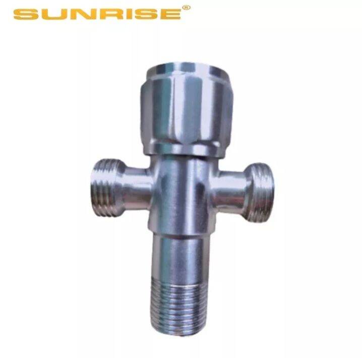 SUNRISE Two Way Angle Valve Stainless Heavy duty -rose | Lazada PH
