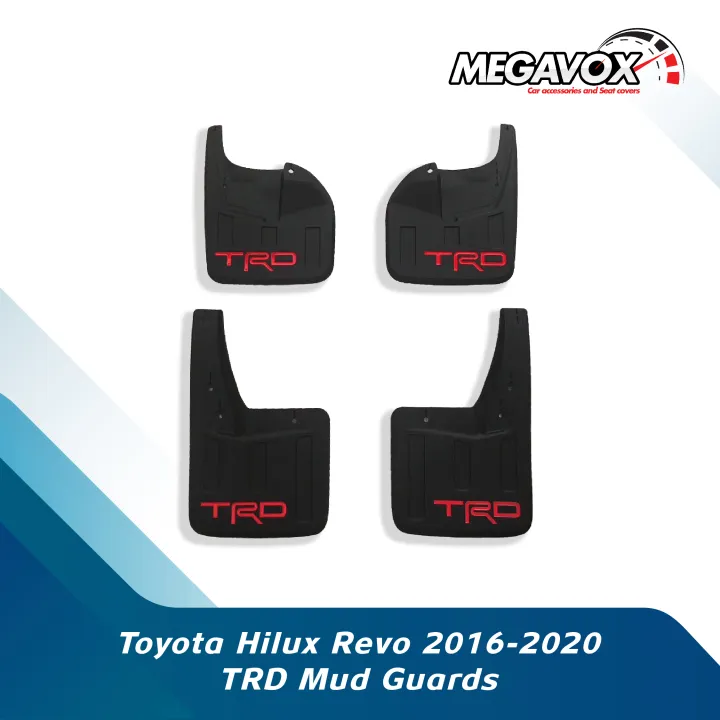 Toyota Hilux Revo 2016-2022 TRD Mud Guard | Lazada PH