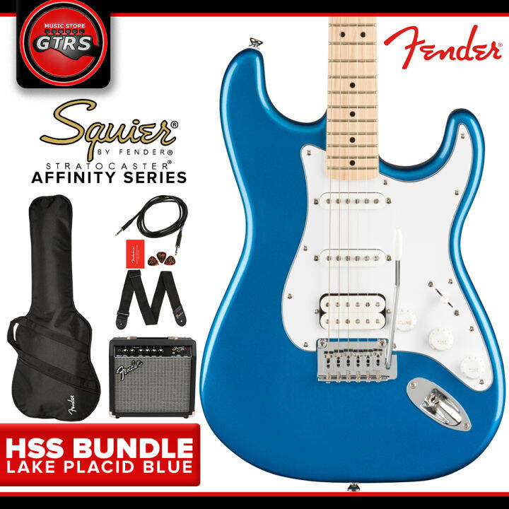 Squier by Fender Affinity Series Stratocaster HSS Electric Guitar Bundle Pack | Lazada PH