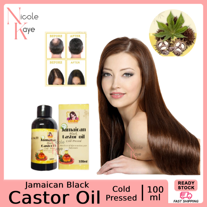 Jamaican Black Castor Oil 100ml by Nicole Kaye for Healthy Hair and ...