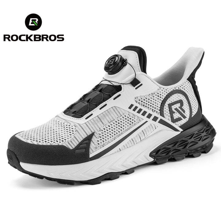 ROCKBROS รองเท้ากีฬากันลื่นสำหรับผู้ชาย,รองเท้าปีนเขารองเท้าผ้าใบการ ...