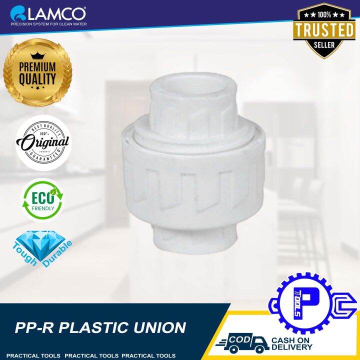 LAMCO PREMIUM QUALITY PPR PLASTIC UNION 1/2", 3/4" AND 1" | Lazada PH