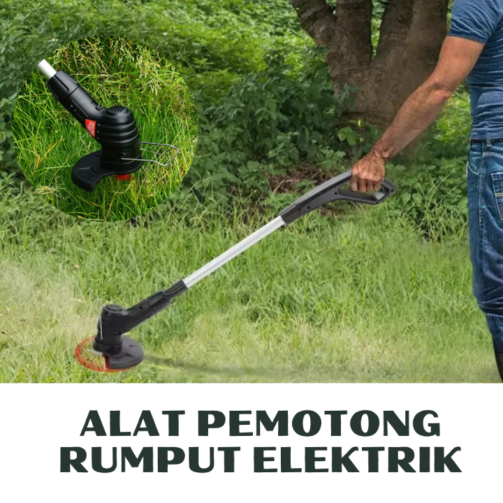 Mesin Pemotong Rumput Pemangkas Rumput Portable Taman | Lazada Indonesia