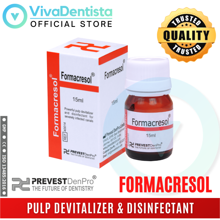 PREVEST DENPRO Formacresol (Pulp Devitalizer & Disinfectant ...