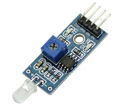 LM393 4pin 4-pin photodiode module light control switch brightness ...
