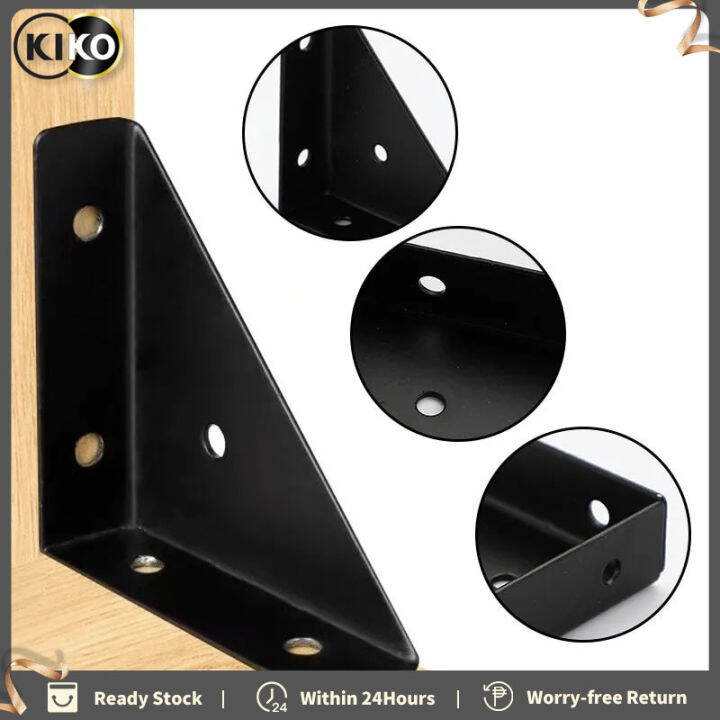 4pcs Angle Bracket Corner Brackets Tools Iron Parts Protector Three ...