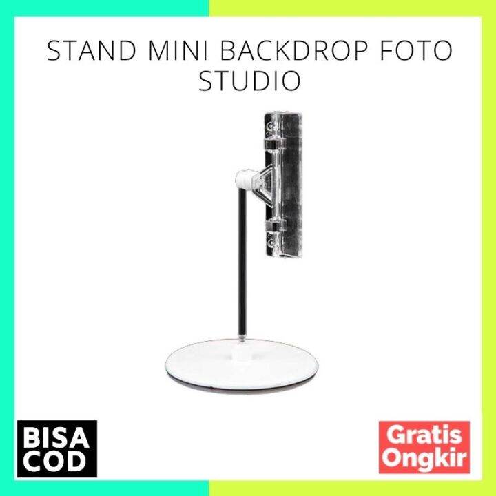 STAND MINI BACKDROP FOTO STUDIO / perlengkapan fto studio / frame mini ...
