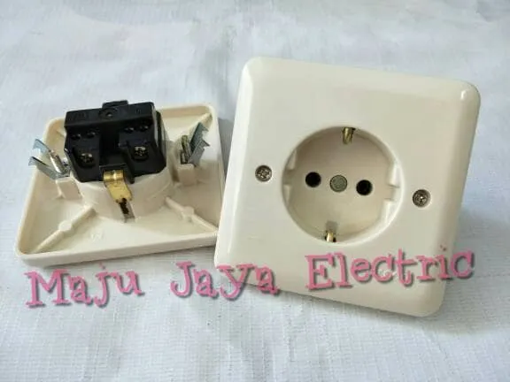 StopKontak Stop Kontak Tanam Tembok Broco New Gee Ceramic 1 lubang IB ...