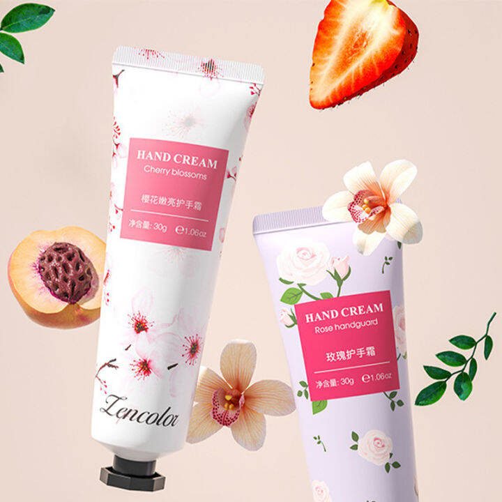 Moisturizing Anti Cracking Hand Cream Moisturizing Fruit Flower ...