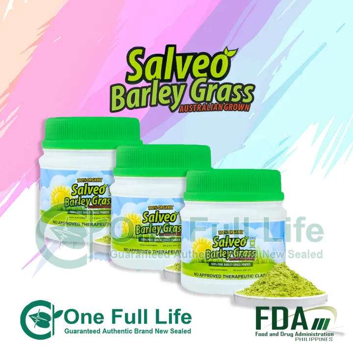 Salveo Barley Grass Powder 180g x 3 JARS | Lazada PH