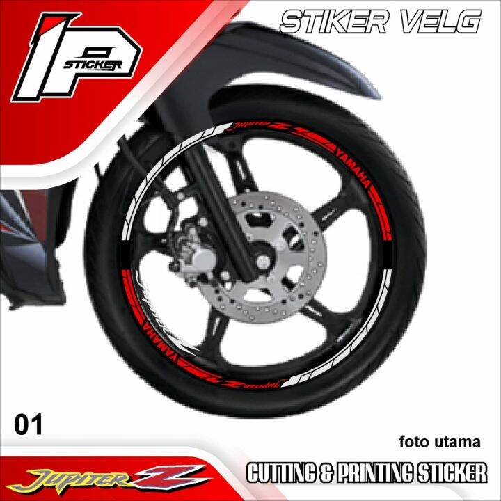 Sticker Velg JUPITER Z - Sticker Velg Variasi List YAMAHA JUPITER Z.01 ...