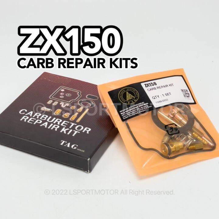 KAWASAKI ZX150 CARBURETOR REPAIR KITS CARB REPAIR KIT ZX 150 | Lazada