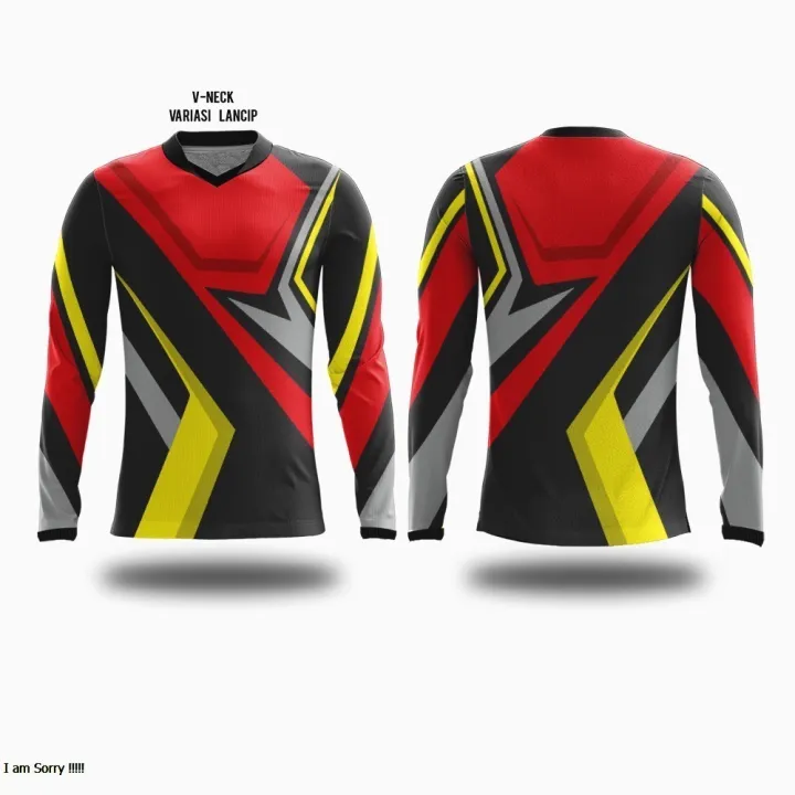 Kaos Baju Jersey Custom Premium Mtb Motocross Trail Bmx Ukuran Standar ...