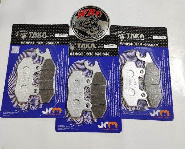Kampas Rem Cakram Depan Disc Pad Dispad Supra X - Karisma - Smash ...