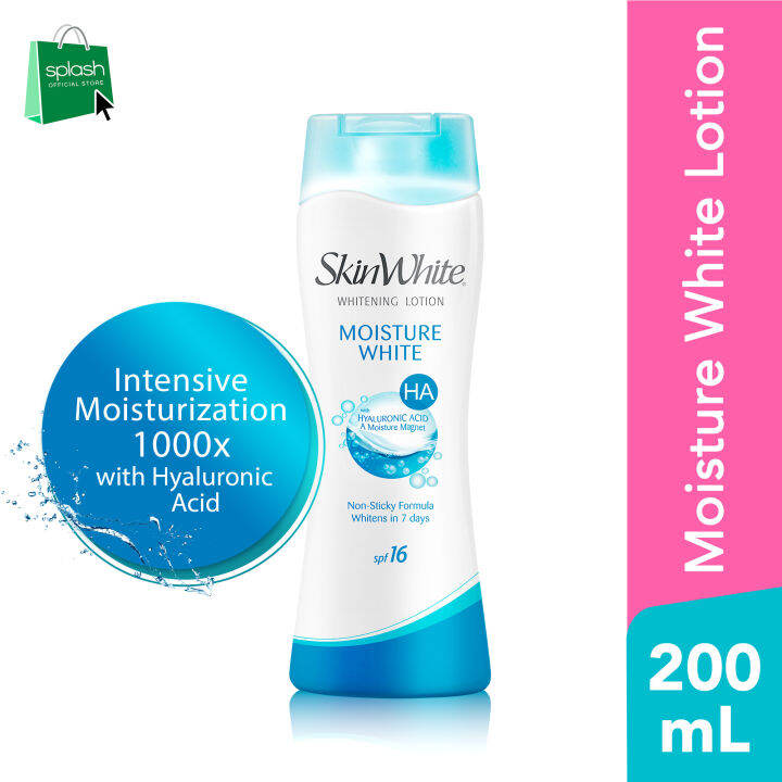 SkinWhite Whitening Lotion Moisture White with Hyaluronic Acid SPF16 ...