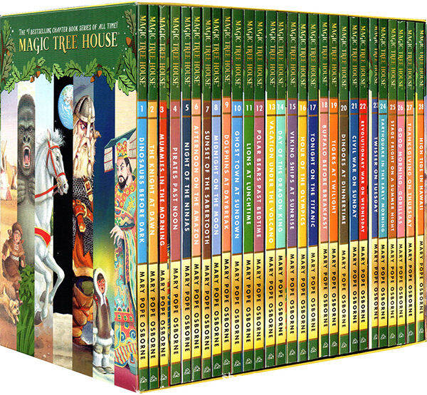 28 เล่ม/ชุด Magic Tree House 1-28 หนังสืออ่านภาษาอังกฤษสำหรับเด็กภาษา ...