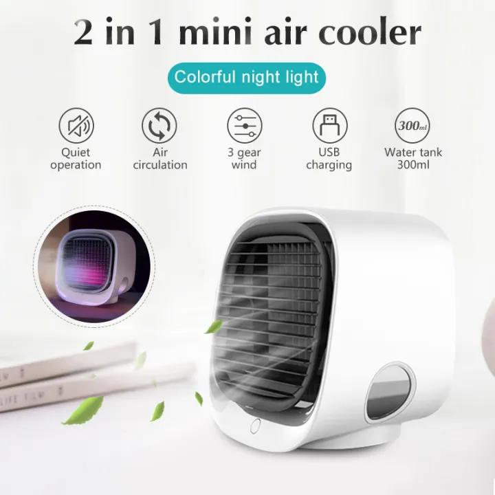 Mini Air Cooler USB Multifunction Portable Air Cooling cool Fan ...
