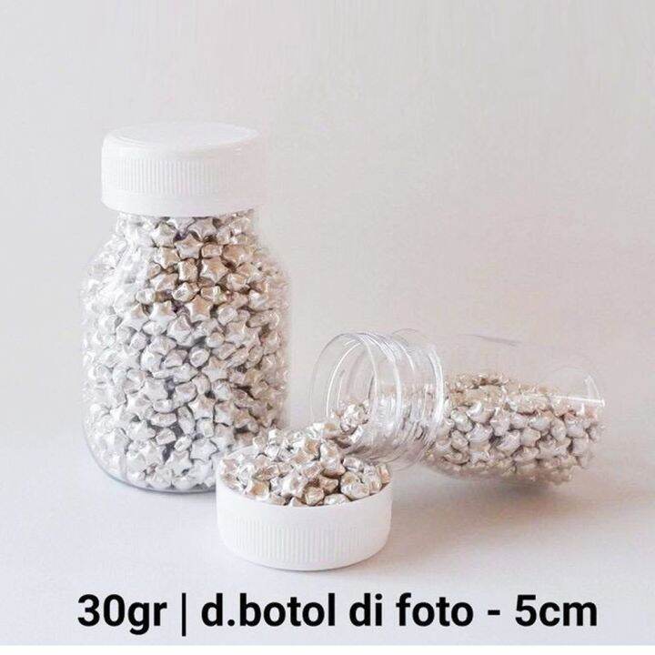 Topper Kue Sprinkle Mutiara Hiasan Kue Ulang Tahun Topper Silver ...