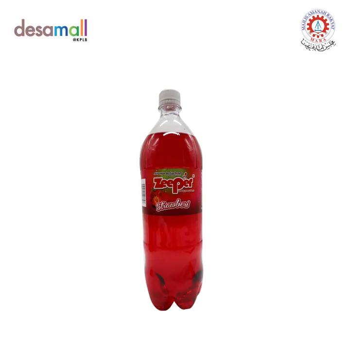 ZEEPER Minuman Strawberry (1.25L) | Lazada