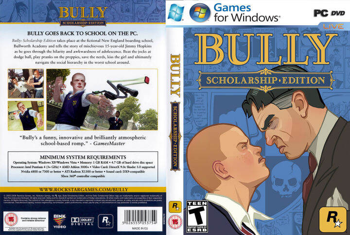 Bully: Scholarship Edition PC GAME [Offline INSTALLATION] | Lazada