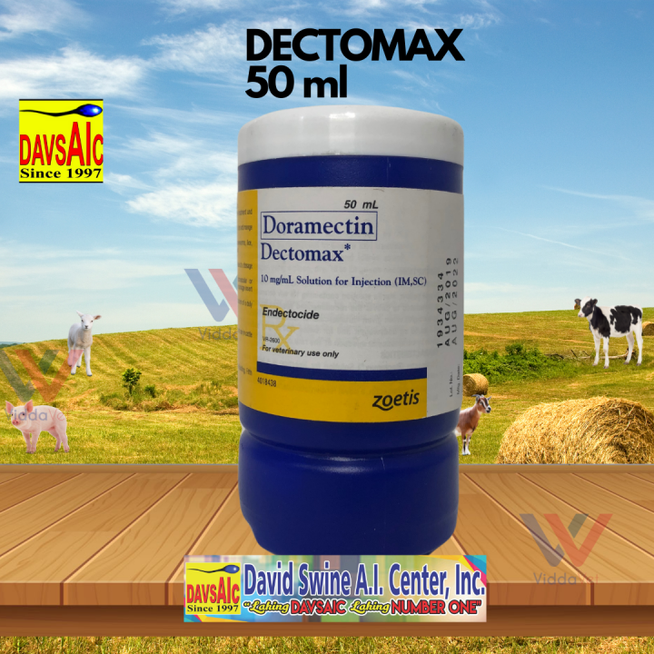 50ml Dectomax for Animals - Medicine Solution is approved for treatment ...