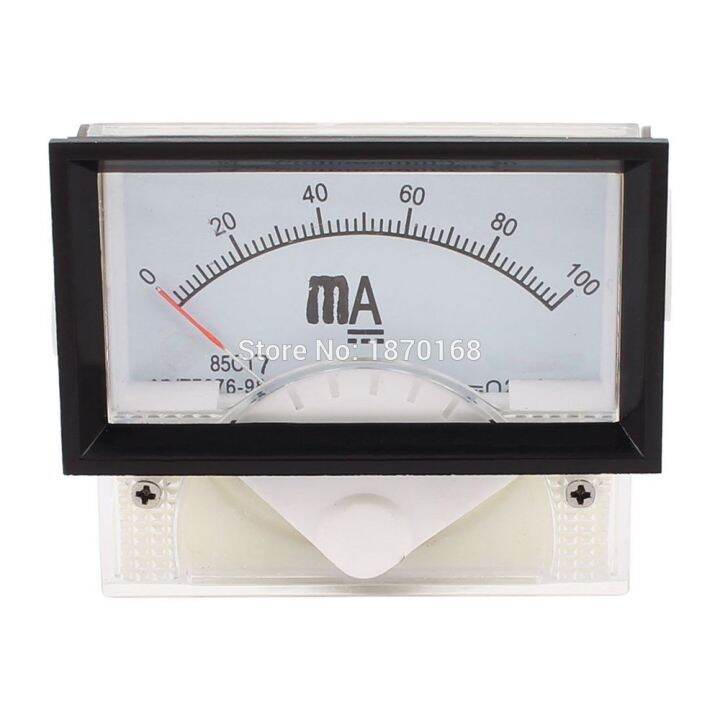 85c17 10ma 1ma Dc แบบอนาล็อกมาตรวัดมาตรมาตรมาตรมาตรมาตรมาตรแอมมิเตอร์ ...