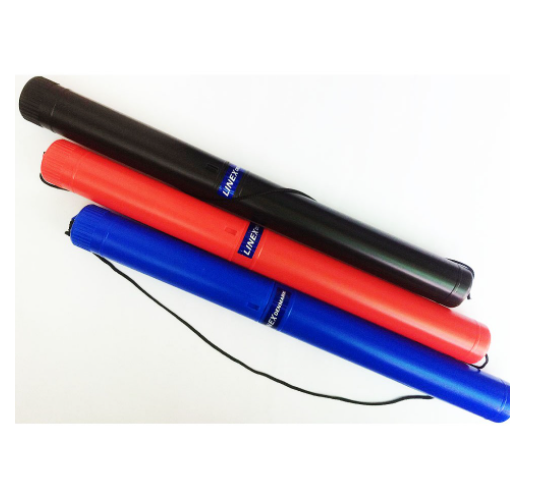 LINEX DT126 Plastic Drawing Tube Blueprint Case or Tracing tube case ...