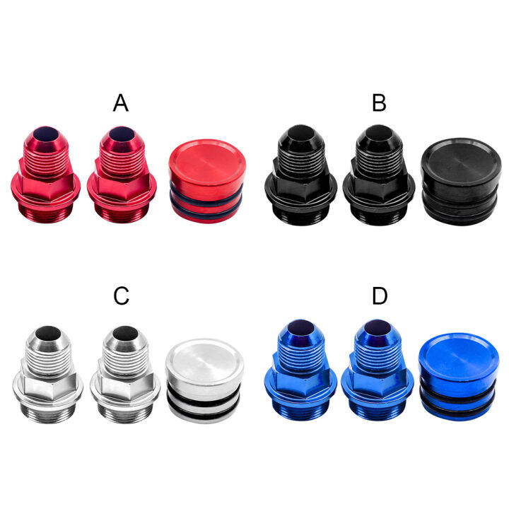 Block Plugs Car Adapter Breather Oil Catch Can Fitting Adapters ...