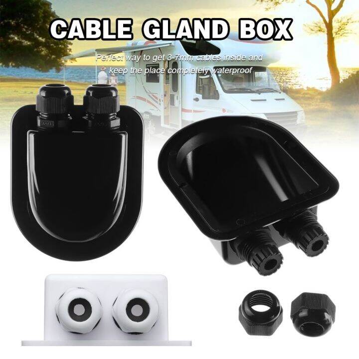 AAVGH Waterproof Boat Motorhome Camper. Solar Panel Terminal Block Case ...