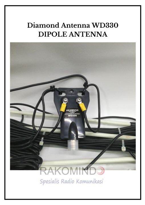 Antena SSB Diamond WD330 Broadband HF Dipole Antenna | Lazada Indonesia