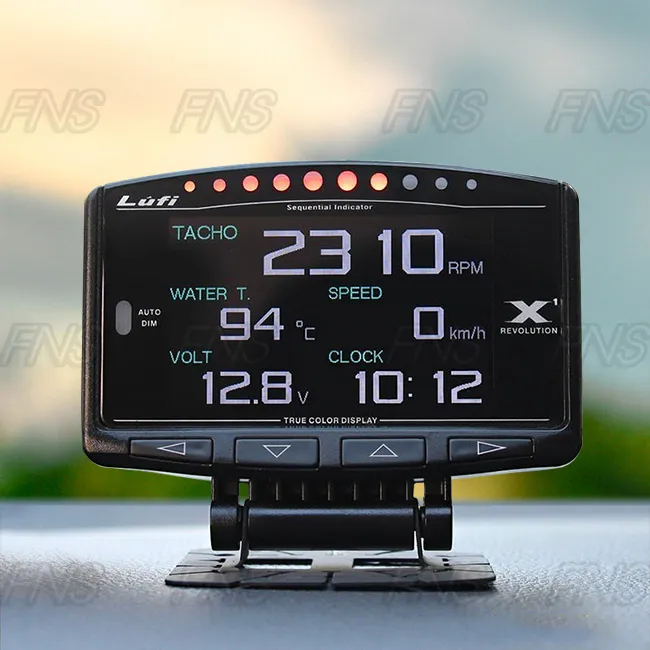 เกจวัด OBD2 รุ่น Lufi X1 Revolution วัดความร้อนหม้อน้ำ วัดความเร็ว วัด ...