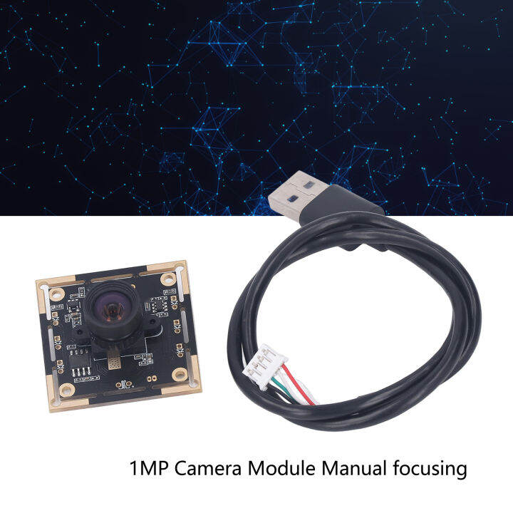 Computer Camera Board Stable High Resolution Manual Focusing 1MP Camera ...