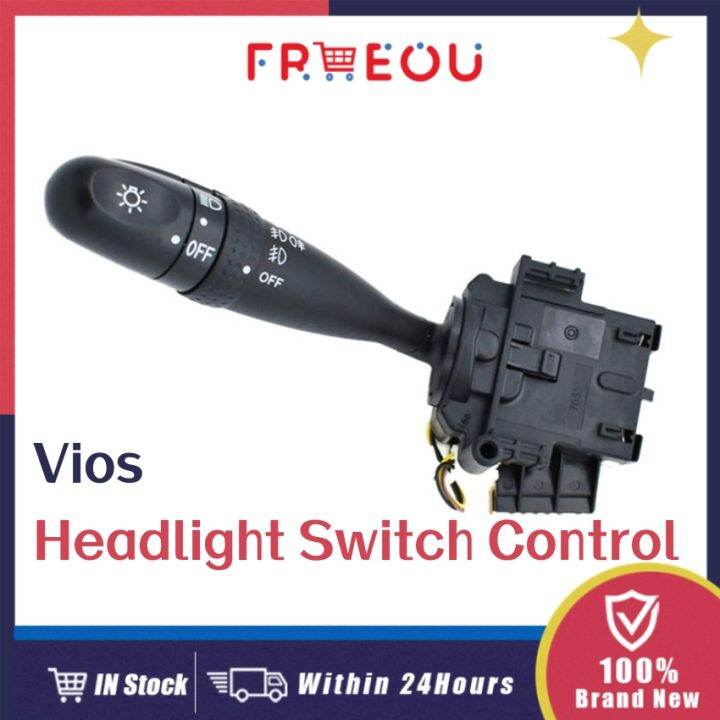 Car Headlight Switch Control Handle for Toyota Vios 2002-2008 Front ...