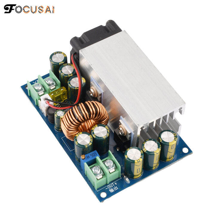 DC-DC Boost Converter FocusAi High Power Adjustable Boost Module 300W ...