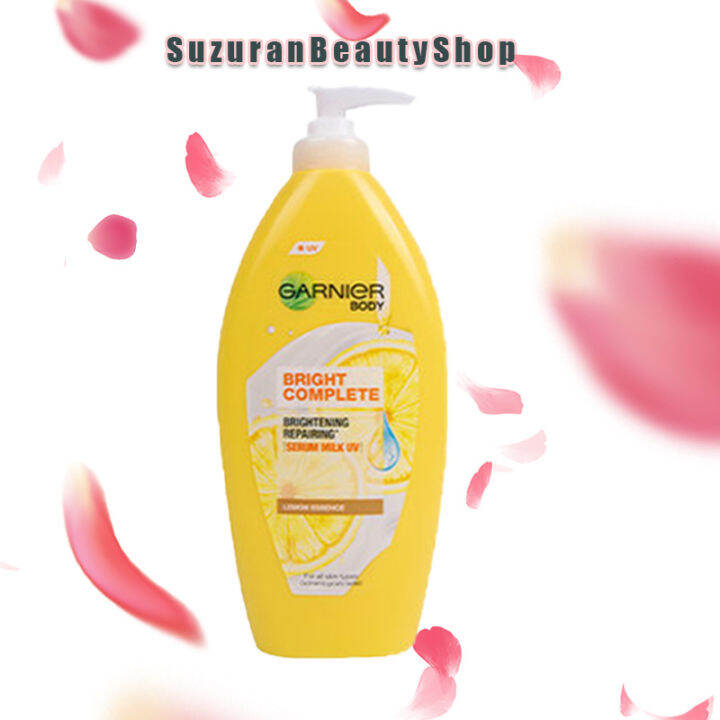 【COD】Garnier Light Bright Complete Lemon Sakura Glow Essence Serum Milk ...
