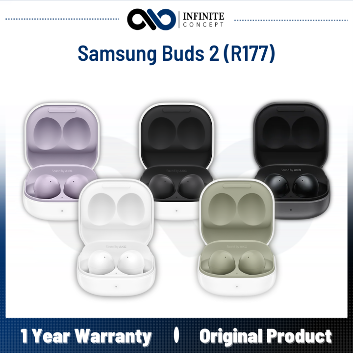 Samsung Galaxy Buds2 (SM-R177) | Well-Balanced Sound | Active Noise ...