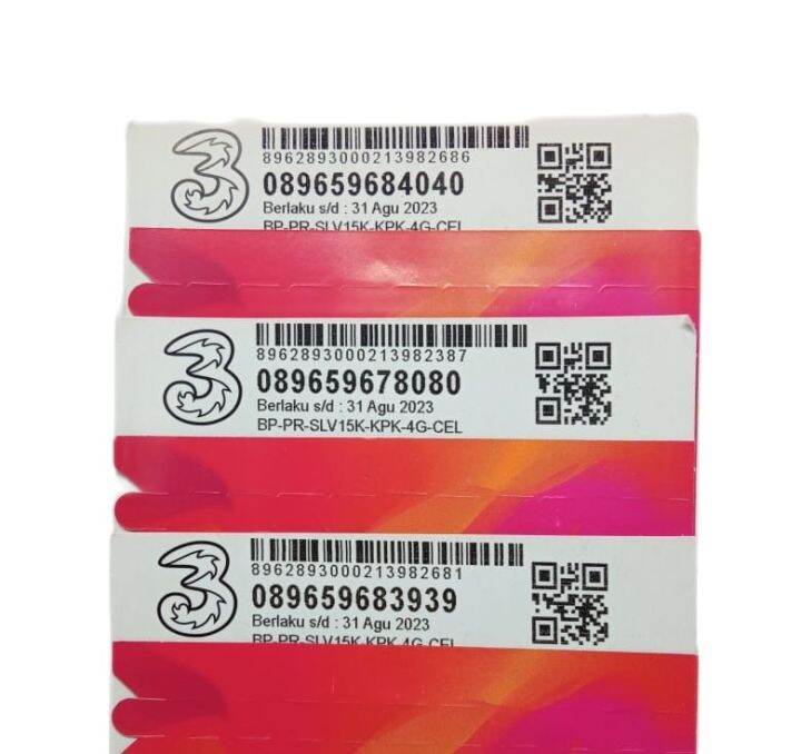 TRI Kartu Perdana Nomor Cantik TRI 4G Nasional Promo | Lazada Indonesia