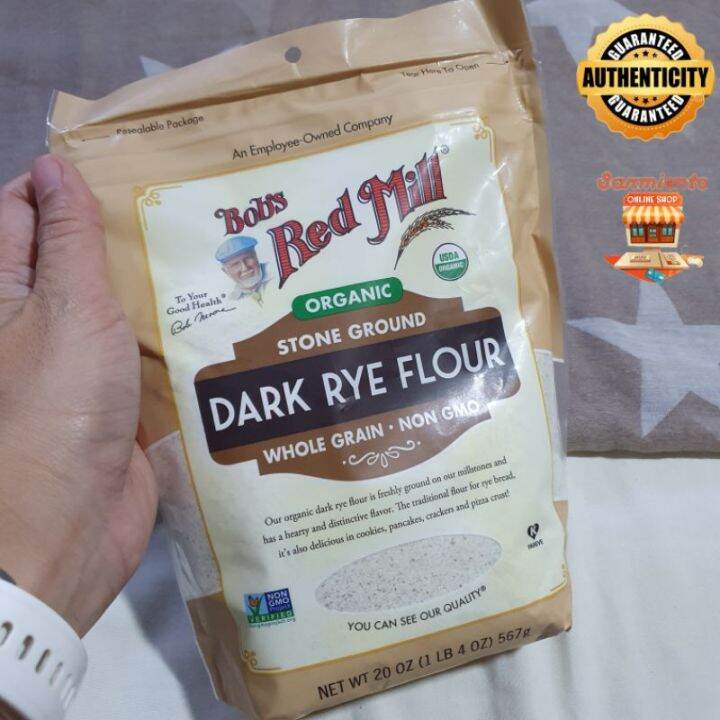 Bob's Red Mill Organic Stone Ground Dark Rye Flour 567g | Lazada PH