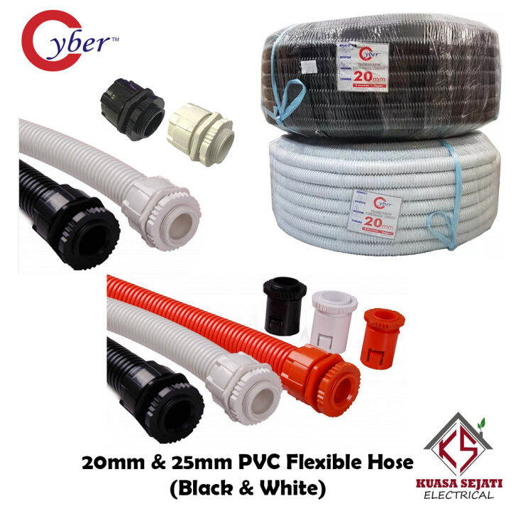 (Pre Meter) Cyber Flexible Pvc Wiring Flexible Hose conduit corrugated ...