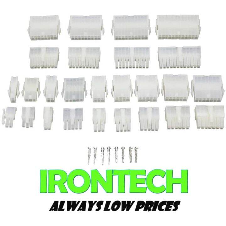 Molex 2 To 24 Pin Way 4.2mm Multi Plug Connector Sets Male + Female ...