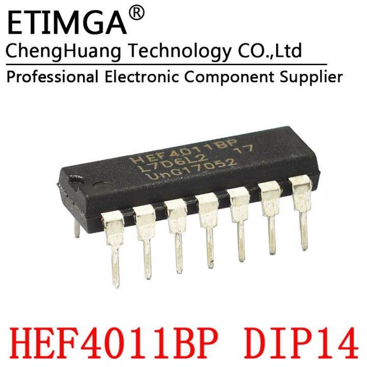 HEF4011BP HEF4001BP DIP14 Gate and inverter IC chip WATTY Electronics ...